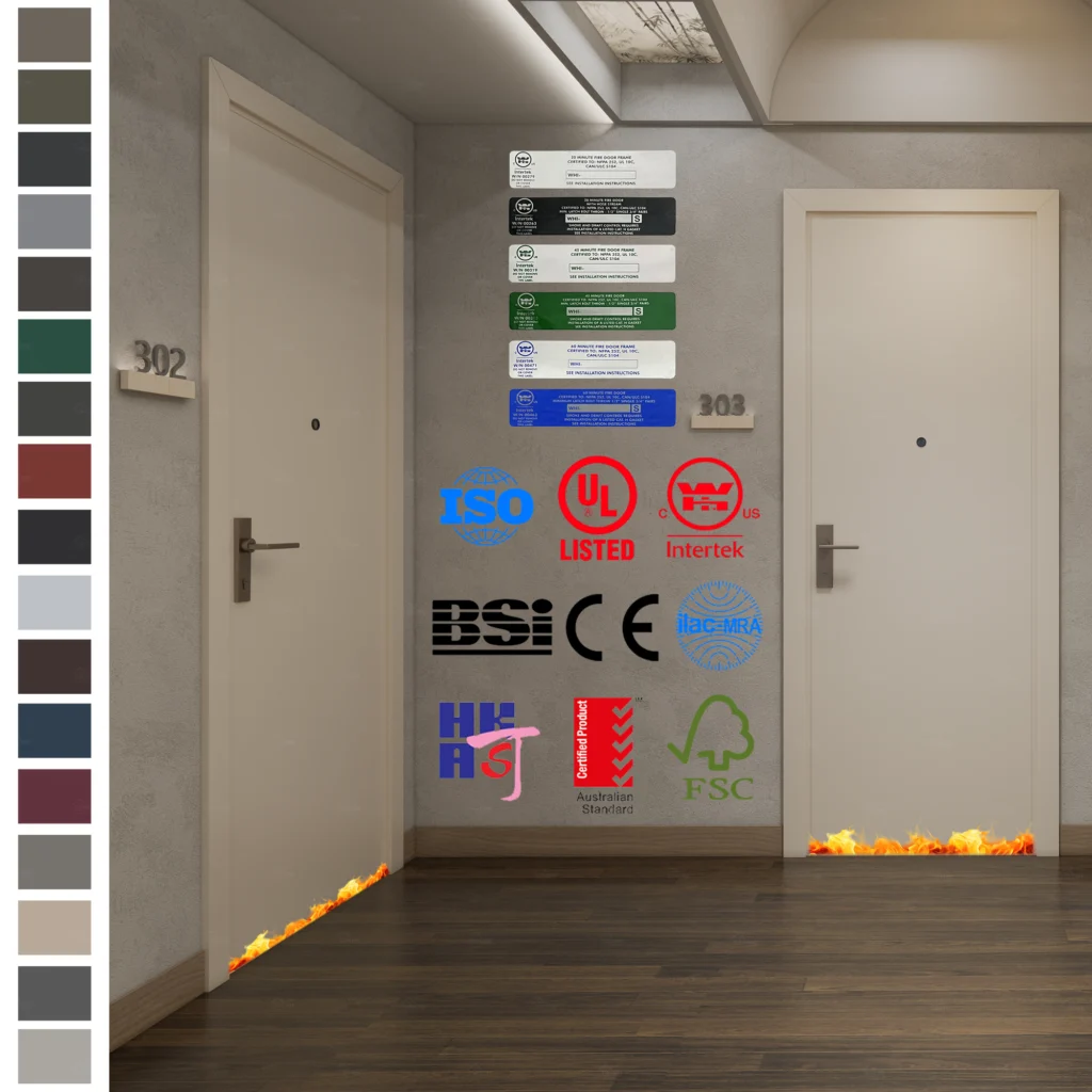 Fire Rated Door Manufacturer – Soundproof MDF Entry for Condos