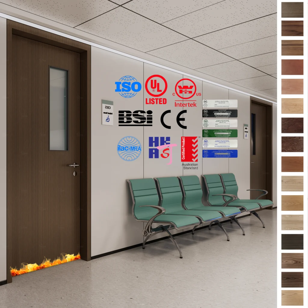Fire Rated Door for Caribbean Hospitals – UL Listed, High-Quality